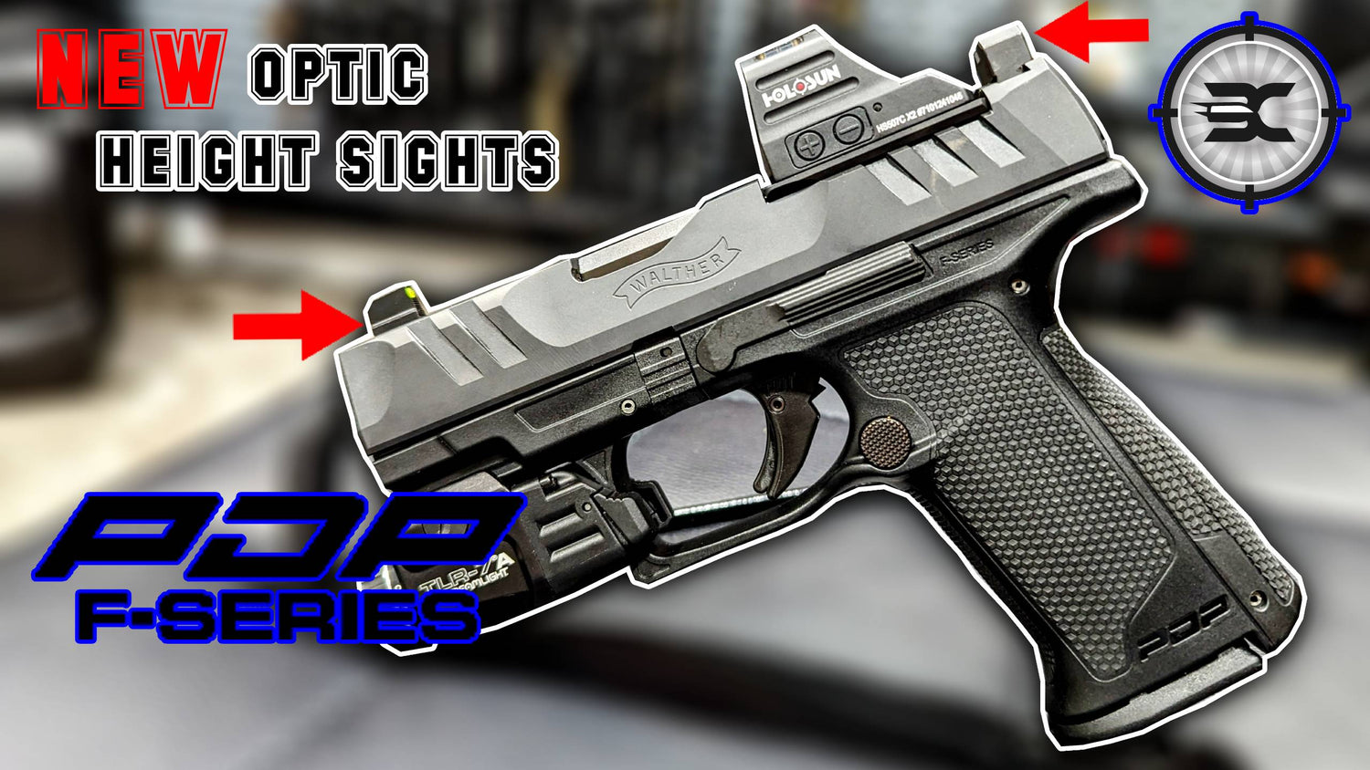 Night Sights For The Walther PDP F – Ballistically Challenged