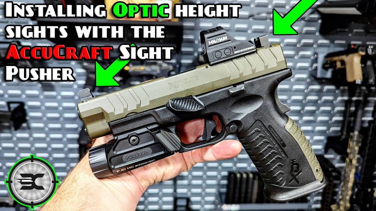 Sight Install XDM Elite 10mm – Ballistically Challenged