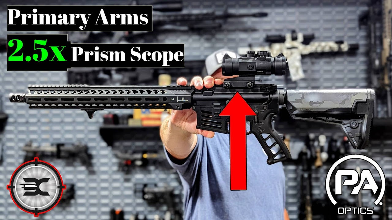 Primary Arms 2.5x Prism Scope – Ballistically Challenged
